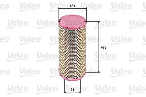 VALEO Engine Air Filter Fits IVECO Daily Massif Dumptruck Pickup Suv ...