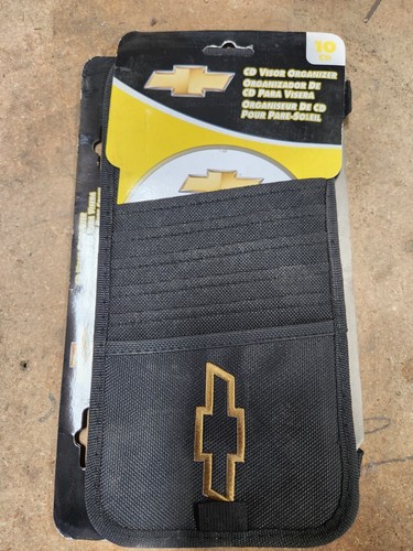 CD Disc Holder Travel Storage Chevrolet Racing Logo DVD Case Visor 10 ...