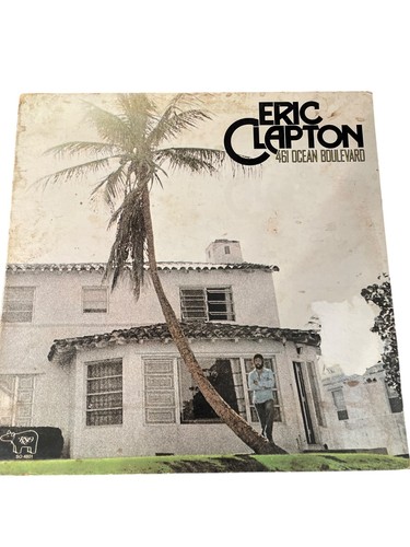 Eric Clapton – 461 Ocean Boulevard LP Record 1974 RSO Blues Rock 33 RPM ...
