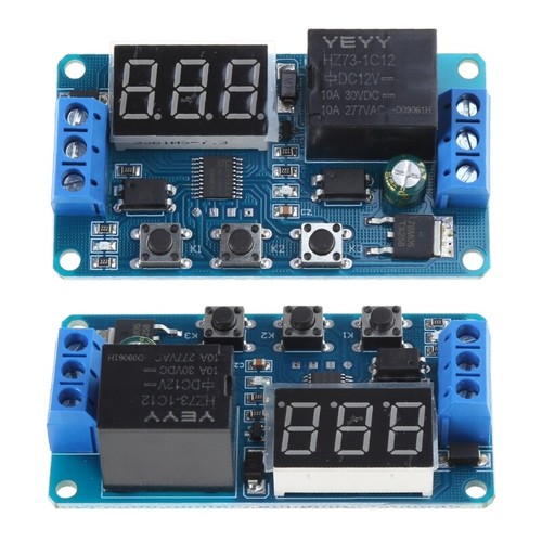 LED Home Automation Delay Timer Control Module Digital display 12V | eBay