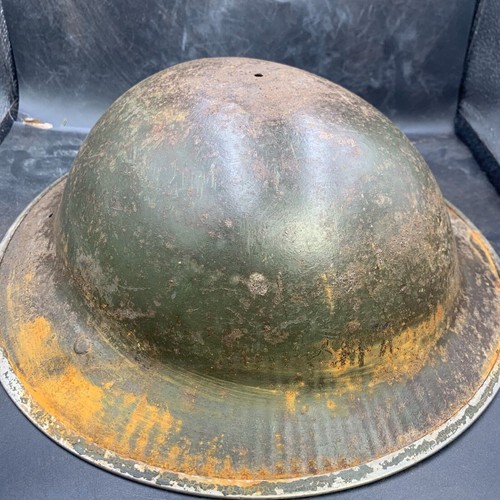 Original WW2 British Army Mk2 Combat Helmet Shell - South African ...