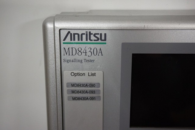 Anritsu MD8430A Signalling Tester With LTE Options SN 6200753073 for ...