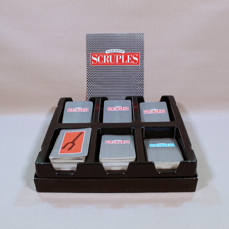 Scrabble Original Board Game and A Question Of Scruples | eBay