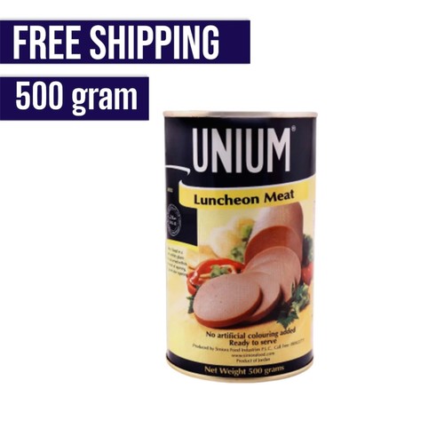 2X Unium Luncheon Meat Canned 500g Ready to Apply HALAL يونيوم لانشون ...