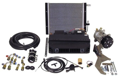 Complete Under Dash Air Conditioning Kit W/ Compressor & SBC BRACKET ...