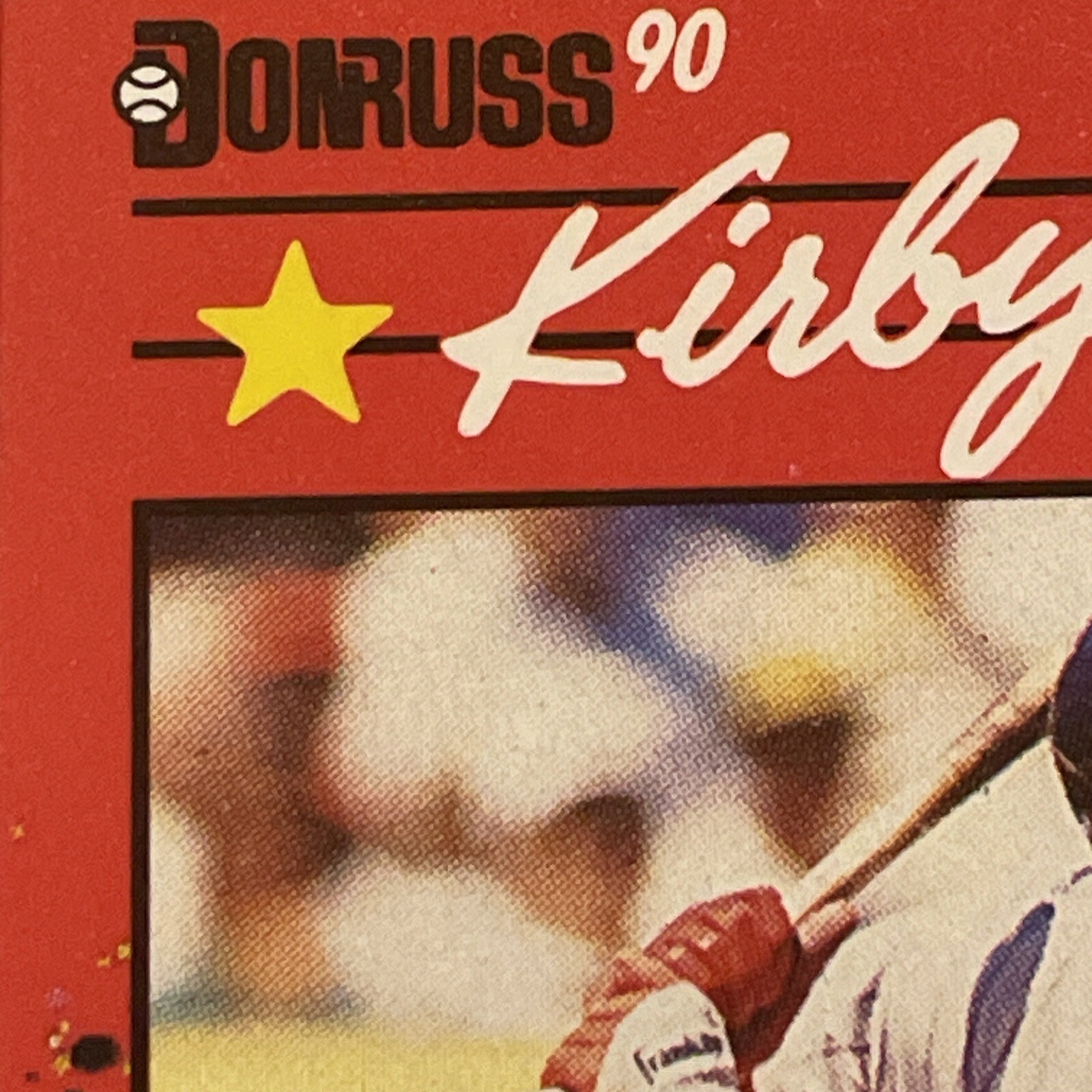 **RARE ERROR CARD** 1990 Donruss Kirby Puckett HOF All-Star - Errors ...