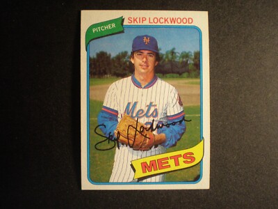 1980 Topps Baseball Mets Skip Lockwood Card # 567 | eBay