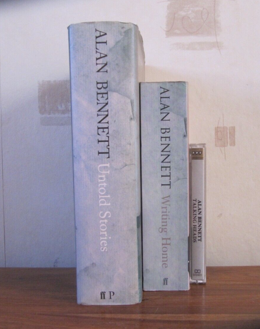 Alan Bennett: Writing Home & Untold Stories books + Talking Heads Audio ...