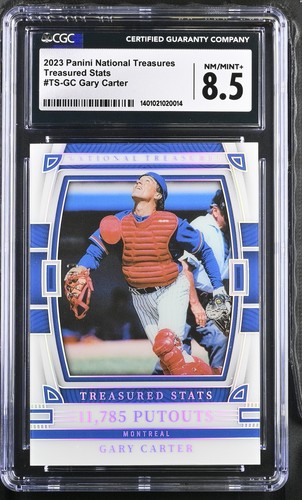 2023 National Treasures Gary Carter #TS-GC CGC 8.5 | eBay
