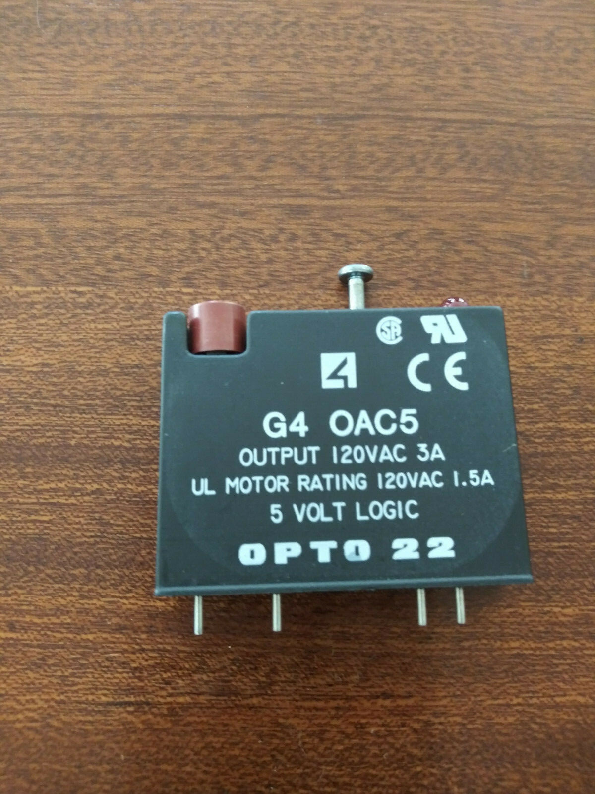 Qty of 1) OPTO-22 G4 OAC5 G4 Digital I/O Module Digital Output Module ...