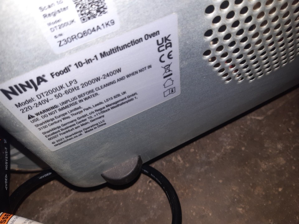 Ninja Foodi 10-in-1 Multifunction Mini Oven and Air Fryer - [DT200UKREF ...