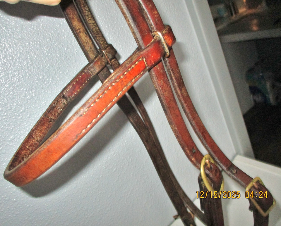 COWPERSON TACK-Ranch Cow Trail Horse-Western Browband Headstall ...
