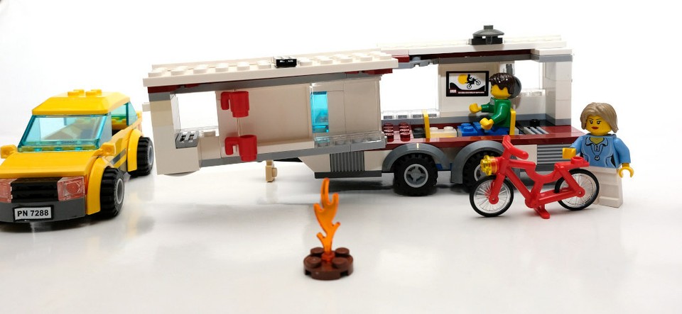 Lego 4435 - Car and Trailer | eBay UK