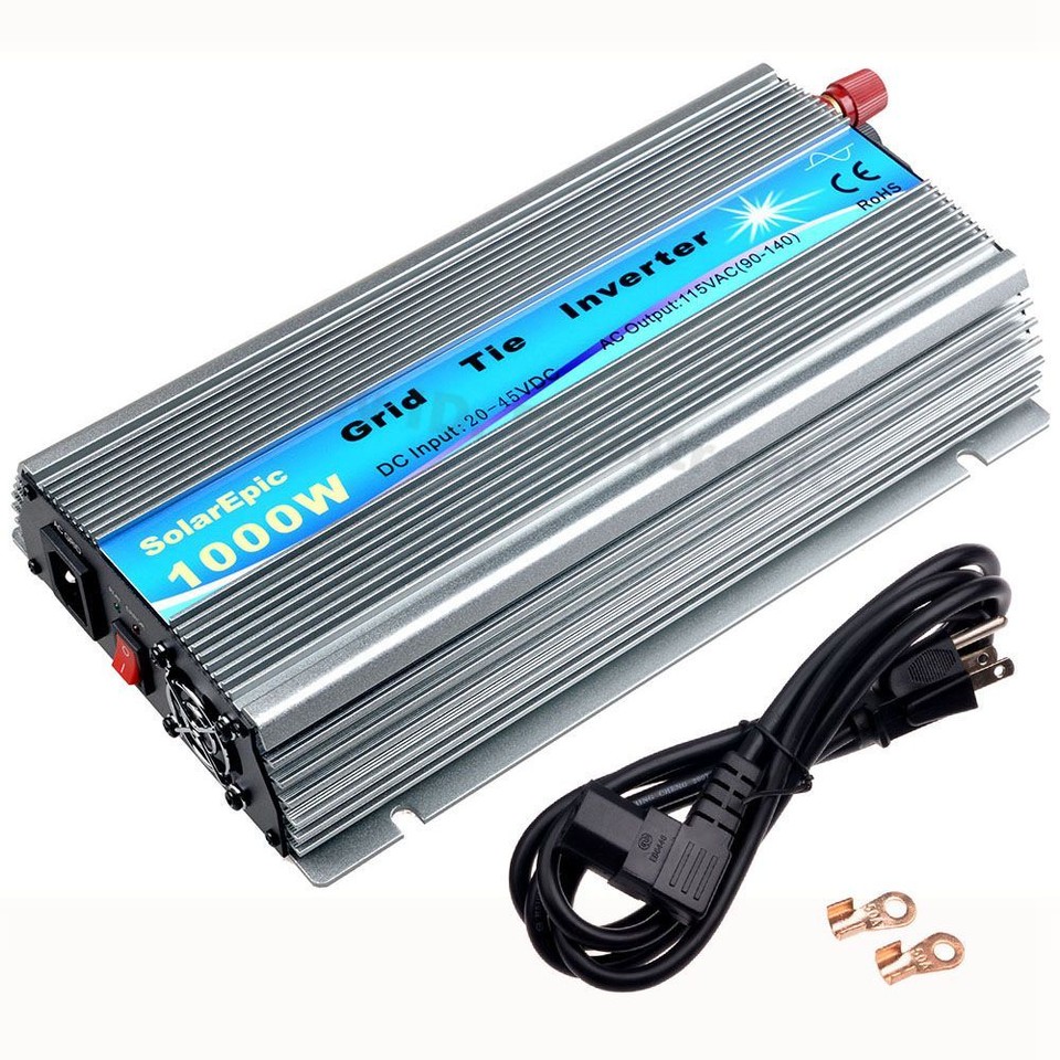 1000W Solar Grid Tie Inverter 110V or 220V Pure Sine Wave Inverter 18V ...