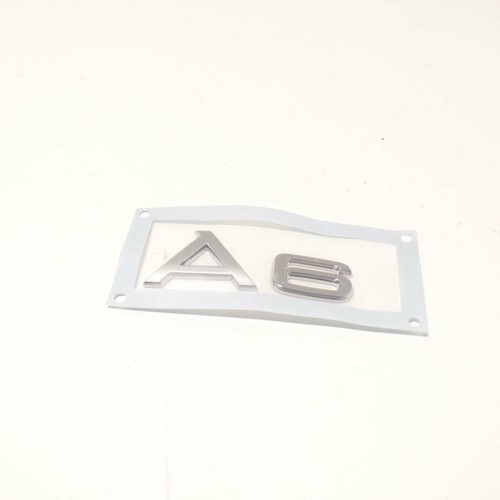 New Genuine AUDI A6/S6/ALLROAD Rear Trunk Chrome A6 Badge Logo ...