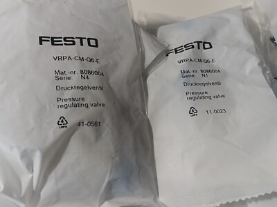 1PCS NEW VRPA-CM-Q6-E 8086004 FESTO pressure reducing valve | eBay