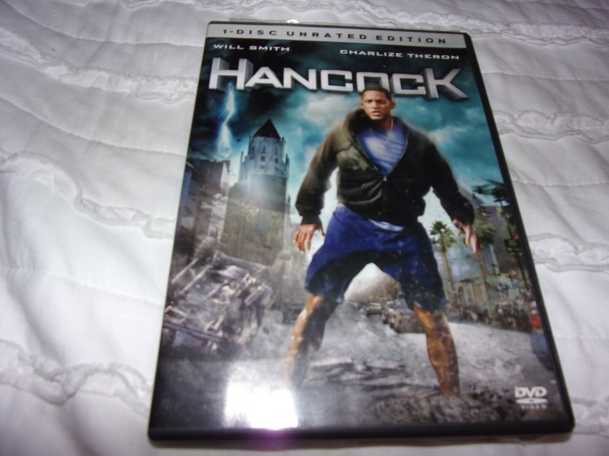 Hanock Will Smith Action Figures Hancock Will Smith 2 Disc DVD Unrated