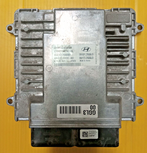 2015-2017 Hyundai Sonata Engine Control Module ECU ECM 39111-2GGL3 ...