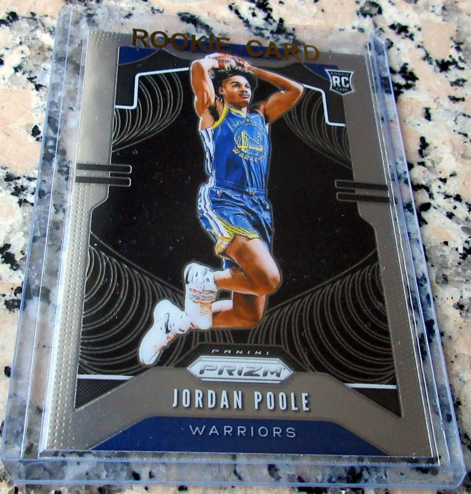 JORDAN POOLE 2019 Prizm CHROME #1 Draft Pick Rookie Card RC Logo ...
