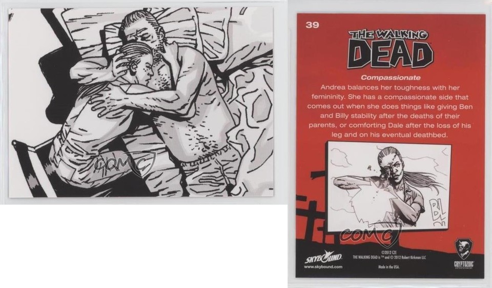 2012 The Walking Dead Comic Book Series 1 Andrea Dale Horvath ...