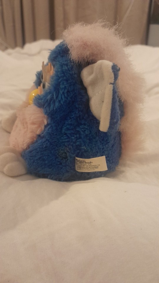 Silver Furby and Baby Tiger Electronics 1999 Vintage Working Condition ...