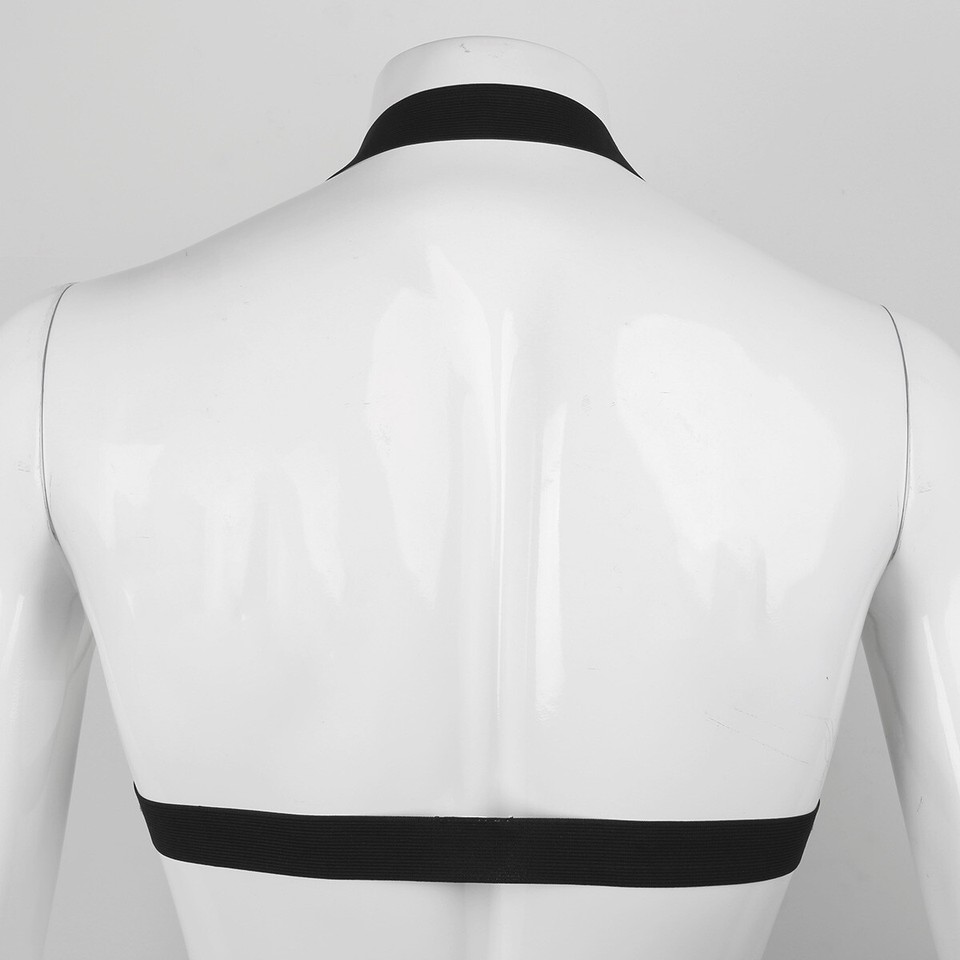 Men Elastic X-Shaped Chest Harness Strap Body Belt Strap Muscle Fancy ...