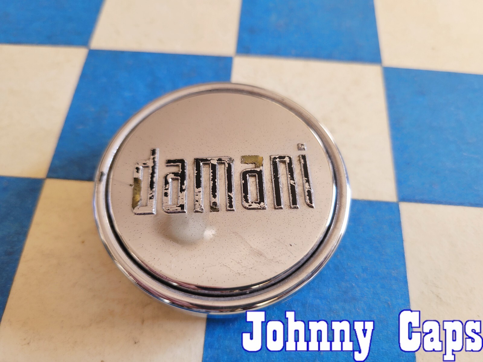 DAMANI Wheels # 027K58 . Custom Wheel USED CHROME Center Cap [61] (QTY ...