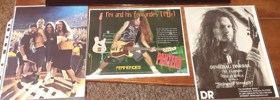 PANTERA Band Collection, Tour Jacket w/ Authentication and Autographs ...