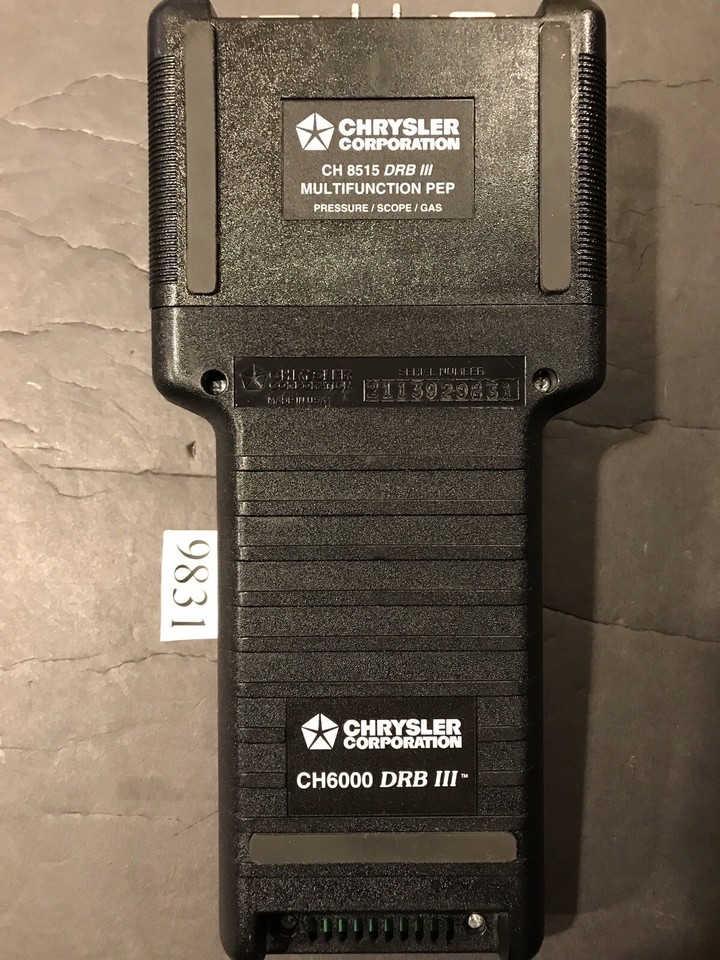 CHRYSLER DRB 3 DIAGNOSTIC SCAN TOOL KIT MOPAR DODGE JEEP VIPER RAM DRB ...