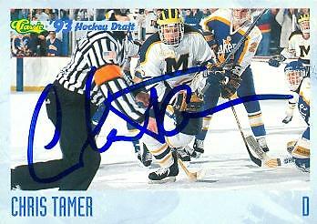 Chris Tamer autographed Hockey Card (Michigan) 1993 Classic #83 | eBay