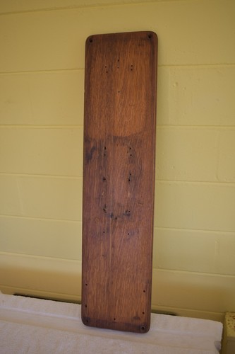 Early Wood Telephone Backboard made of Oak | eBay