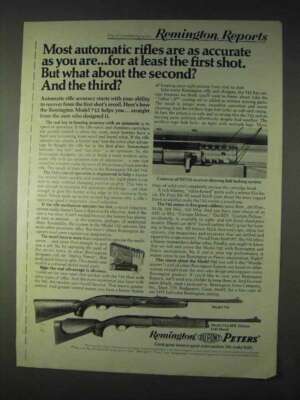 1971 Remington Ad - Model 742, 742 BDL Deluxe Rifles | eBay