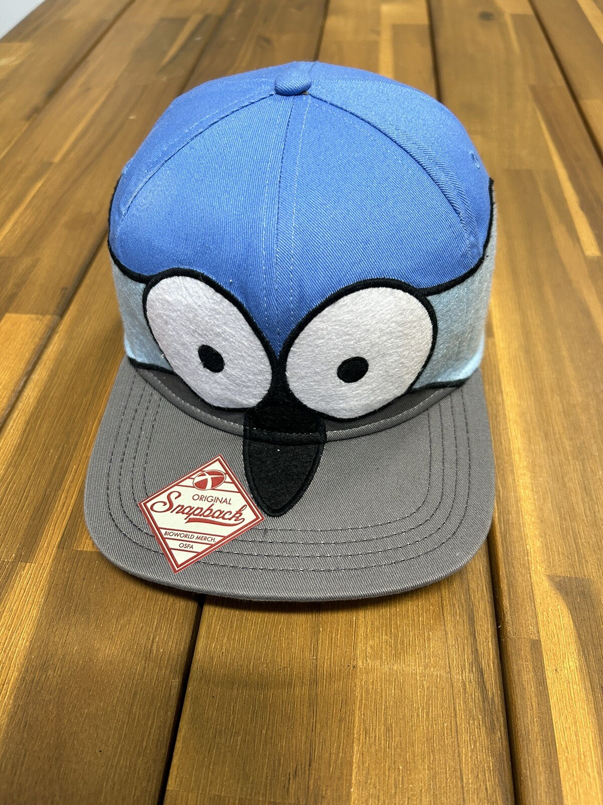 Cartoon Network Regular Show Mordecai Hat Cap Adjusta… - Gem