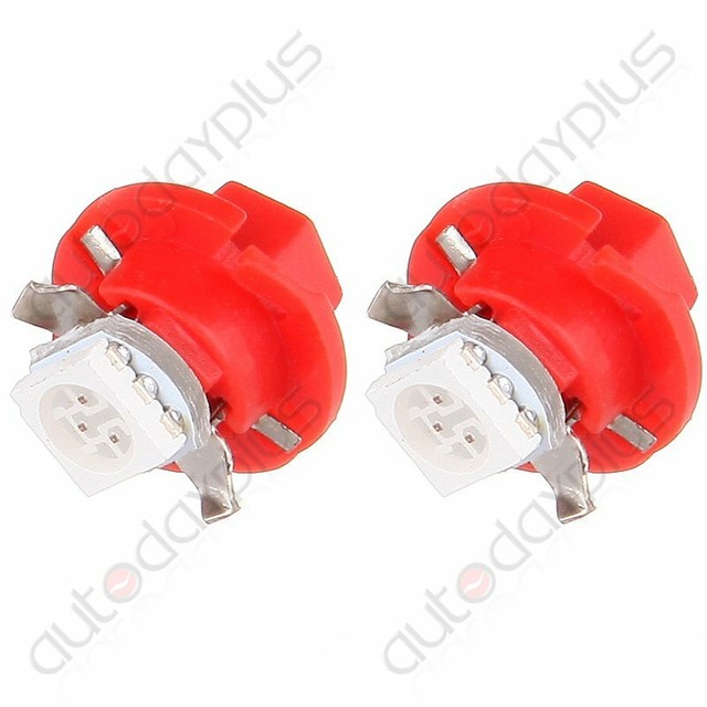 20pcs Red Instrument Cluster Gauge Bulb 1.5w 12v LED Light Socket ...
