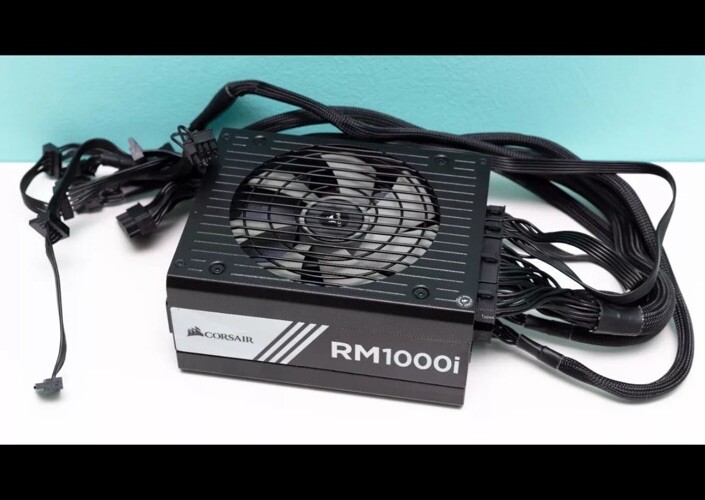 CORSAIR RM1000i 1000W 80 PLUS GOLD Full Modular ATX12V EPS12V Power ...