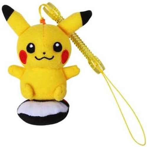 Pokemon 3DS XL PIKACHU Screen Cleaner Oversized Plush Strap XY MOR ...