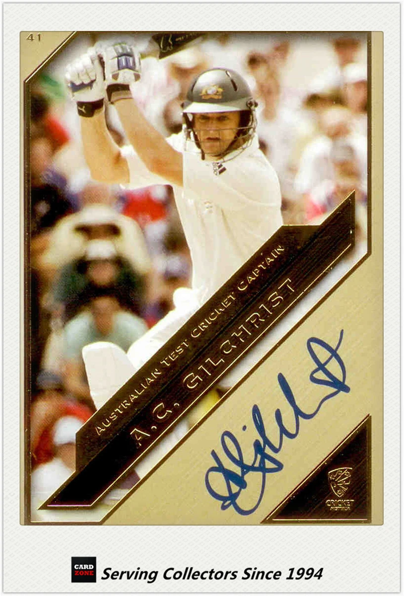 Adam Gilchrist Signature