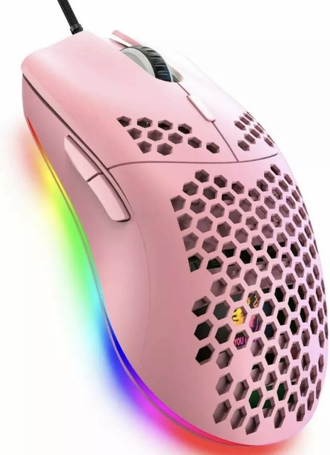 Ziyou Lang Gbt-26245-2010 M6 E-sports Mouse With RGB Lights Pink for ...