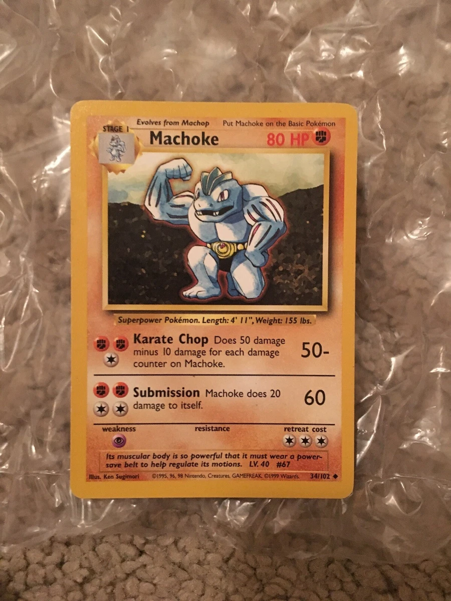 Machoke Card