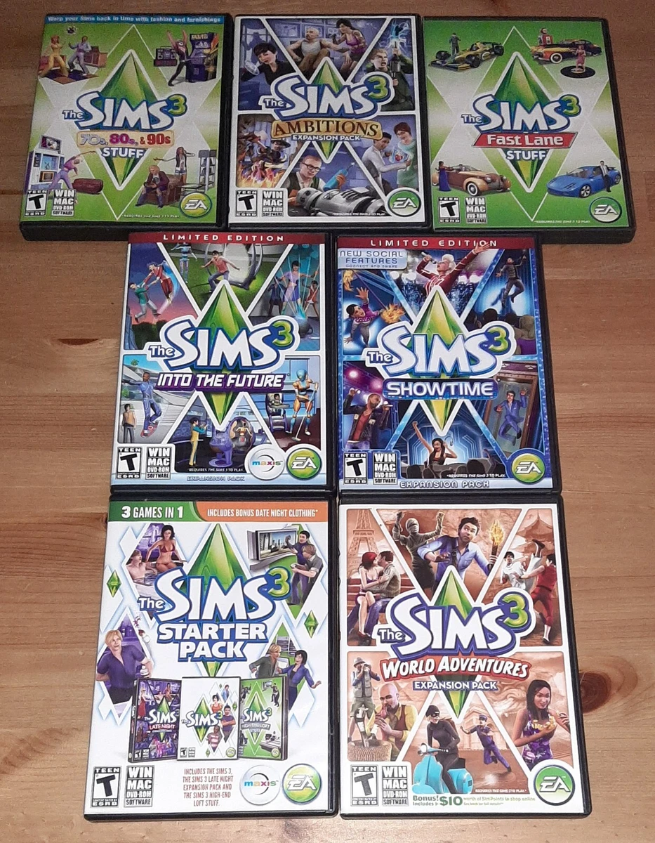 Sims 3 Expansion Packs