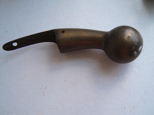 ANTIQUE BRASS HAMES KNOB YOLK BALL END HORSE HANDLE PART | eBay