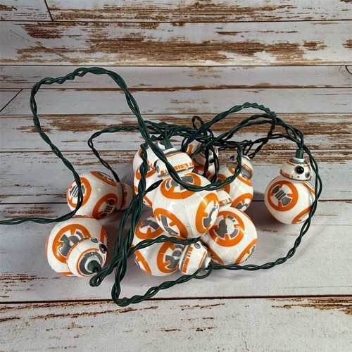 Star Wars BB-8 LED String Lights 10-Count Indoor/Outdoor Decor | eBay