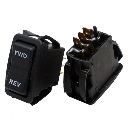 Easy Installation Forward Reverse Rocker Switch Extended Black Plastic ...