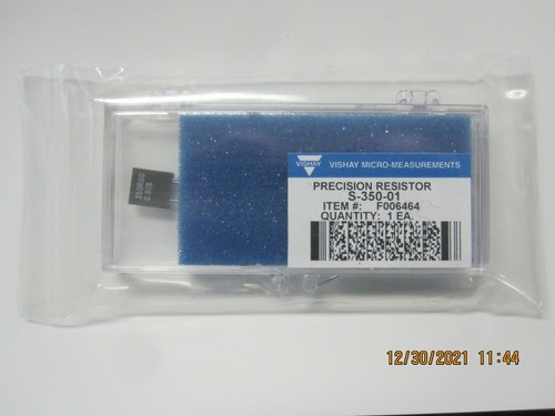 Vishay Precision Resistor S-350-01 .01% | eBay