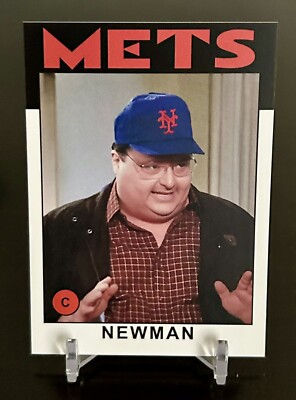 NEWMAN - Seinfeld Custom Funny Parody ACEO Baseball Card - 1986 New ...