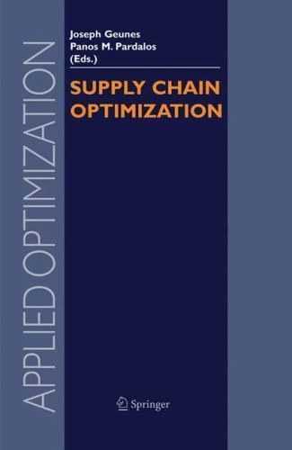 Applied Optimization Ser.: Supply Chain Optimization by Panos M ...
