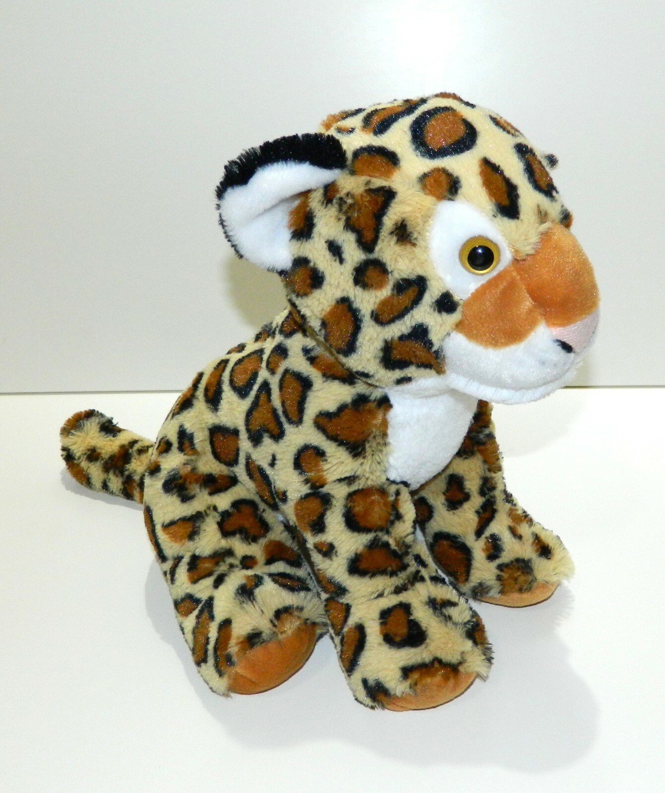 Gitzy 17 in. Cheetah Leopard Cub Plush Stuffed Animal Toy Friend ...