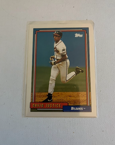 1992 Topps - #80 David Justice | eBay