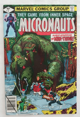 Micronauts #7 July 1979 Man Thing Appearance Marvel Comics News Stand ...
