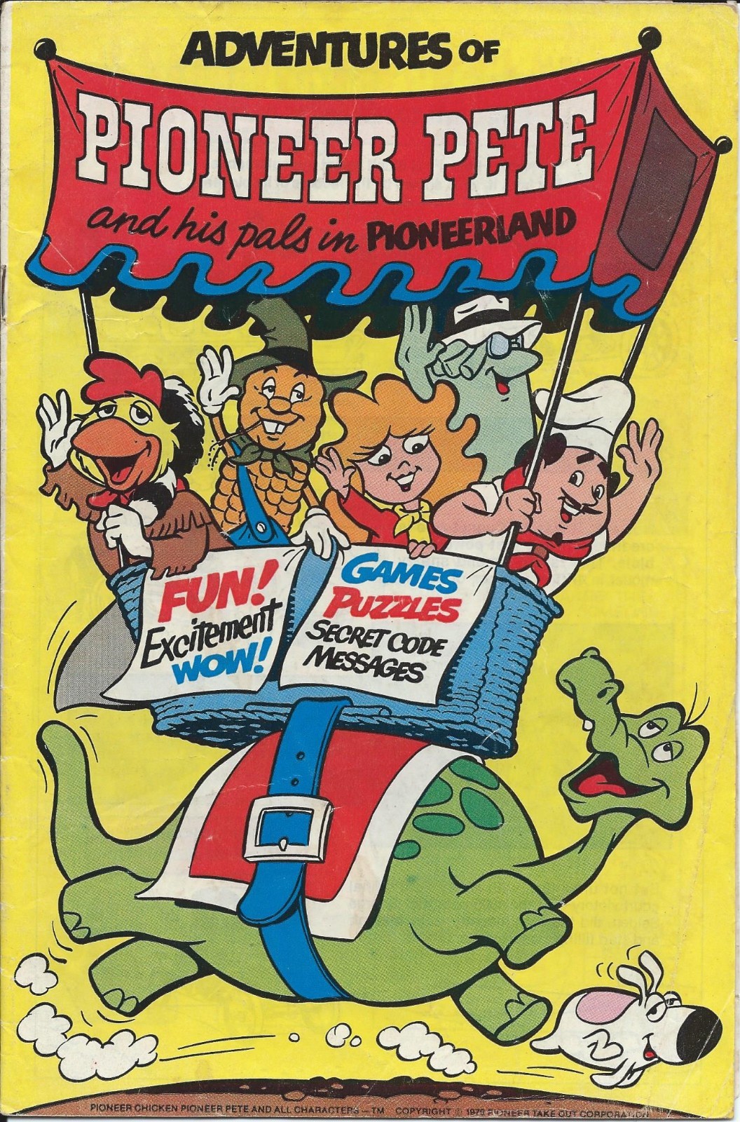 ADVENTURES OF PIONEER PETE & HIS PALS PIONEERLAND 1979 RARE GIVEAWAY ...